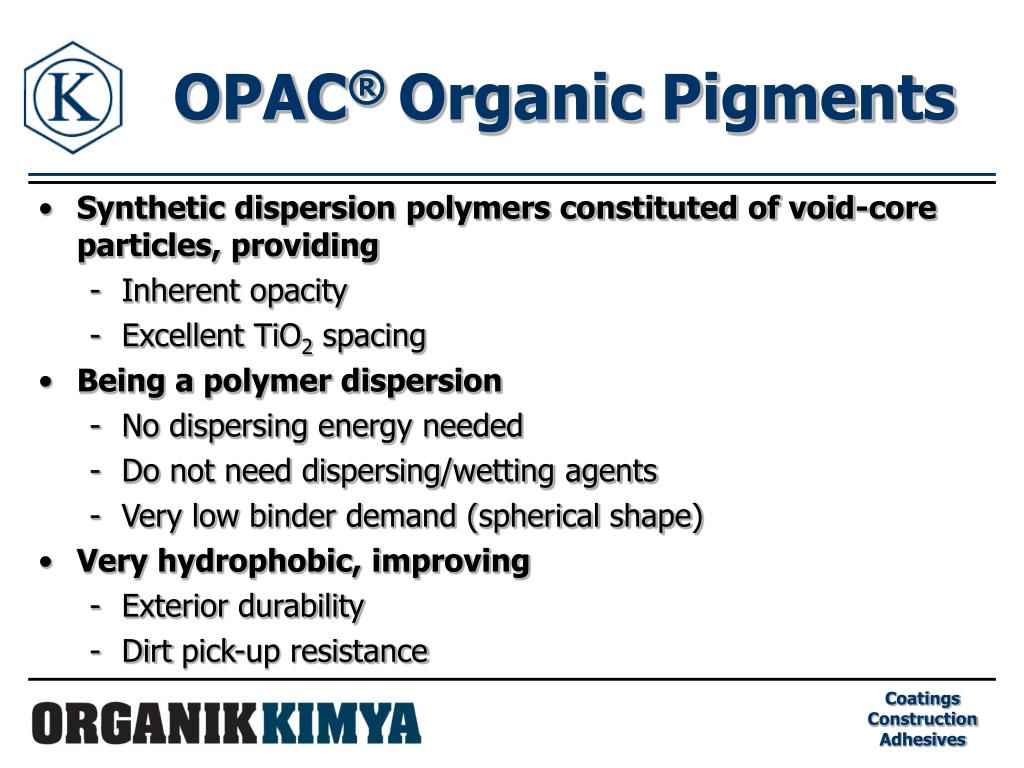 PPT - ORGAL OPAC ® Family of Opaque Polymers PowerPoint Presentation ...