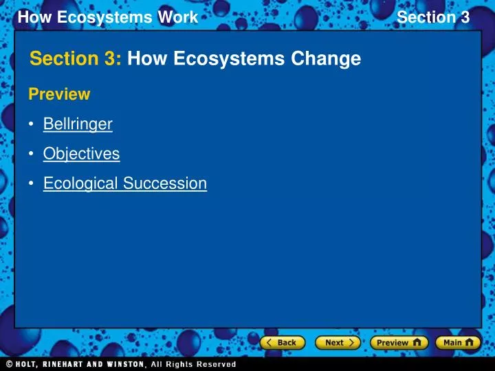 PPT - Section 3: How Ecosystems Change PowerPoint Presentation, free ...