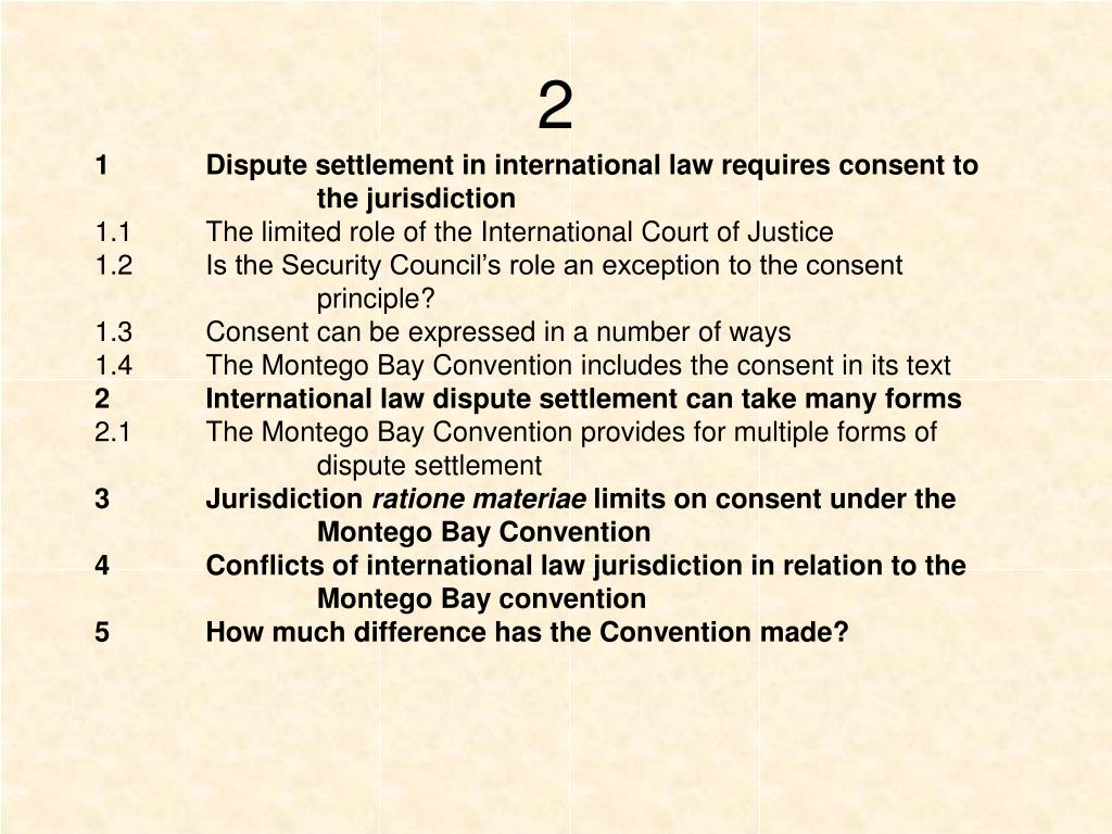 PPT - DISPUTE SETTLEMENT IN THE INTERNATIONAL LAW OF THE SEA A.R ...