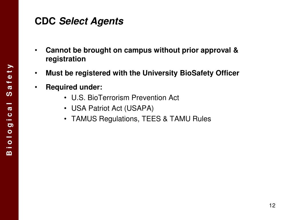 PPT - Biological Safety: Safety for people, animals, plants PowerPoint ...