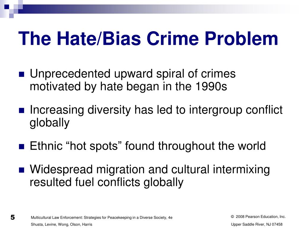 PPT - Hate/Bias Crimes: Victims, Laws, Investigations, and Prosecutions ...
