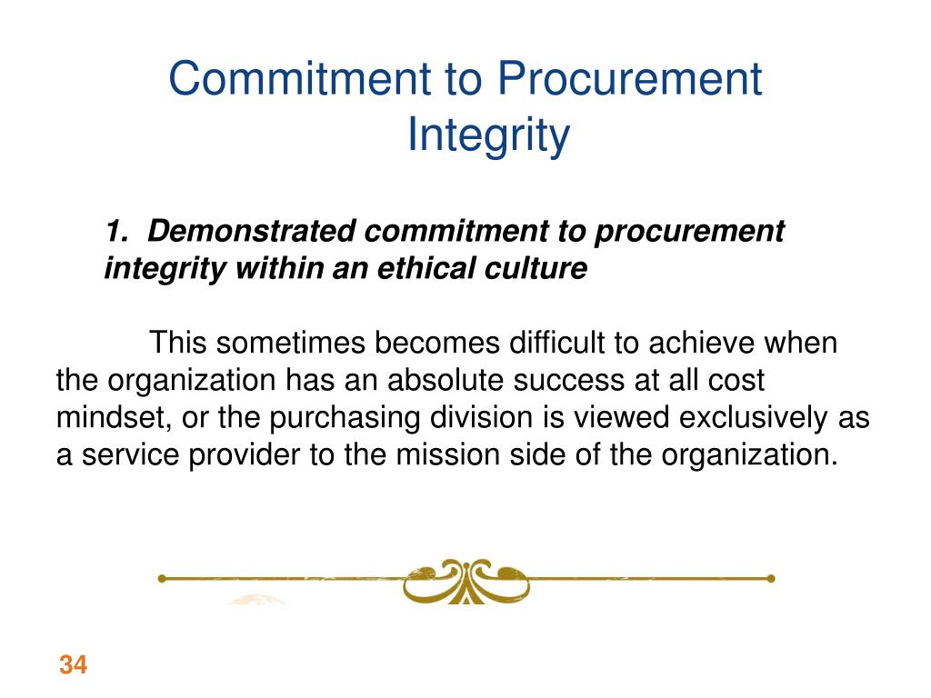 PPT - Personality Risk Profiles your Procurement Integrity Systems need ...