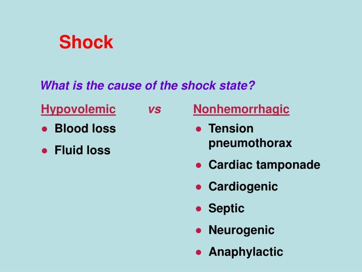 PPT - Shock and Fluid Resuscitation PowerPoint Presentation - ID:1822188