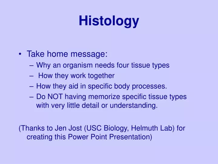 PPT - Histology PowerPoint Presentation, free download - ID:1822356