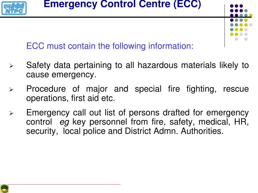PPT - Disaster Management Plan for Thermal Power Plants By : H.M ...