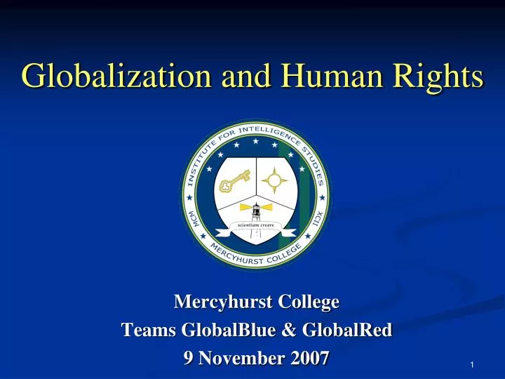 PPT - Globalization and Human Rights PowerPoint Presentation, free ...