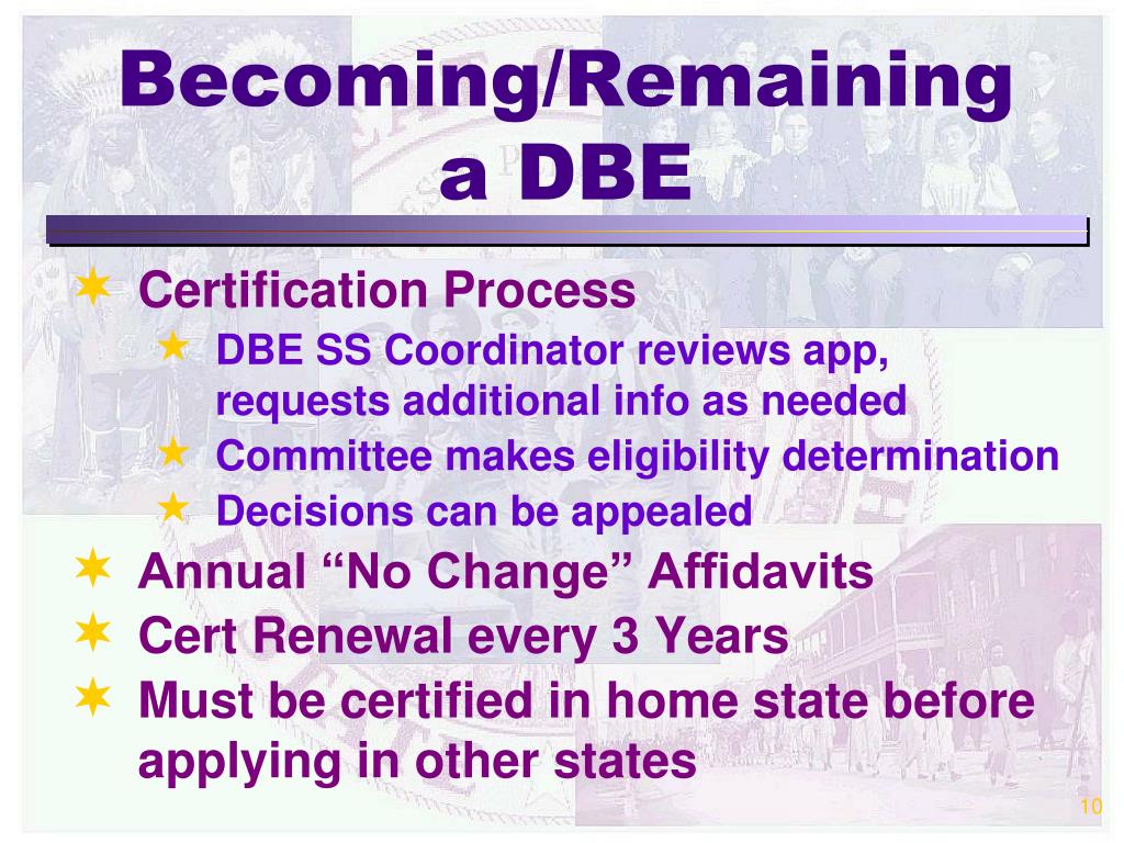 PPT - DBE Supportive Services Equal Employment Opportunity Office Idaho ...