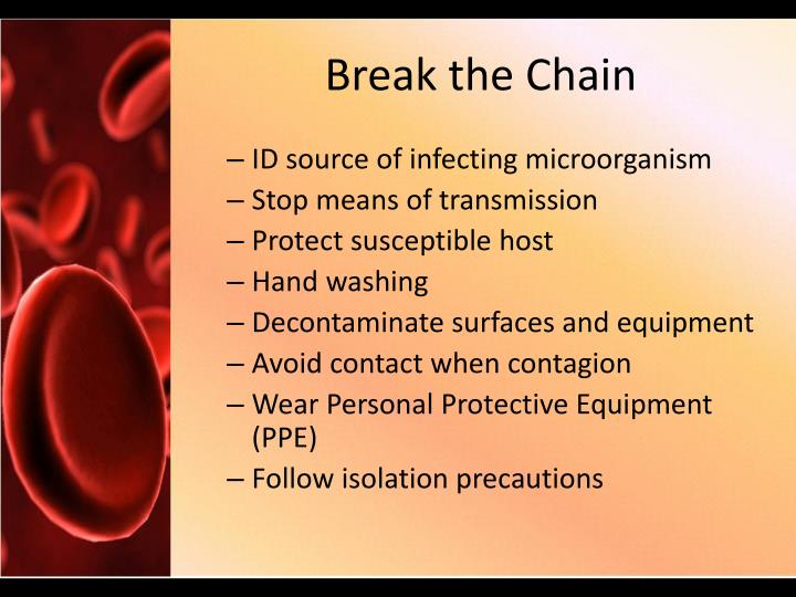PPT - Chain of Infection PowerPoint Presentation - ID:1824032
