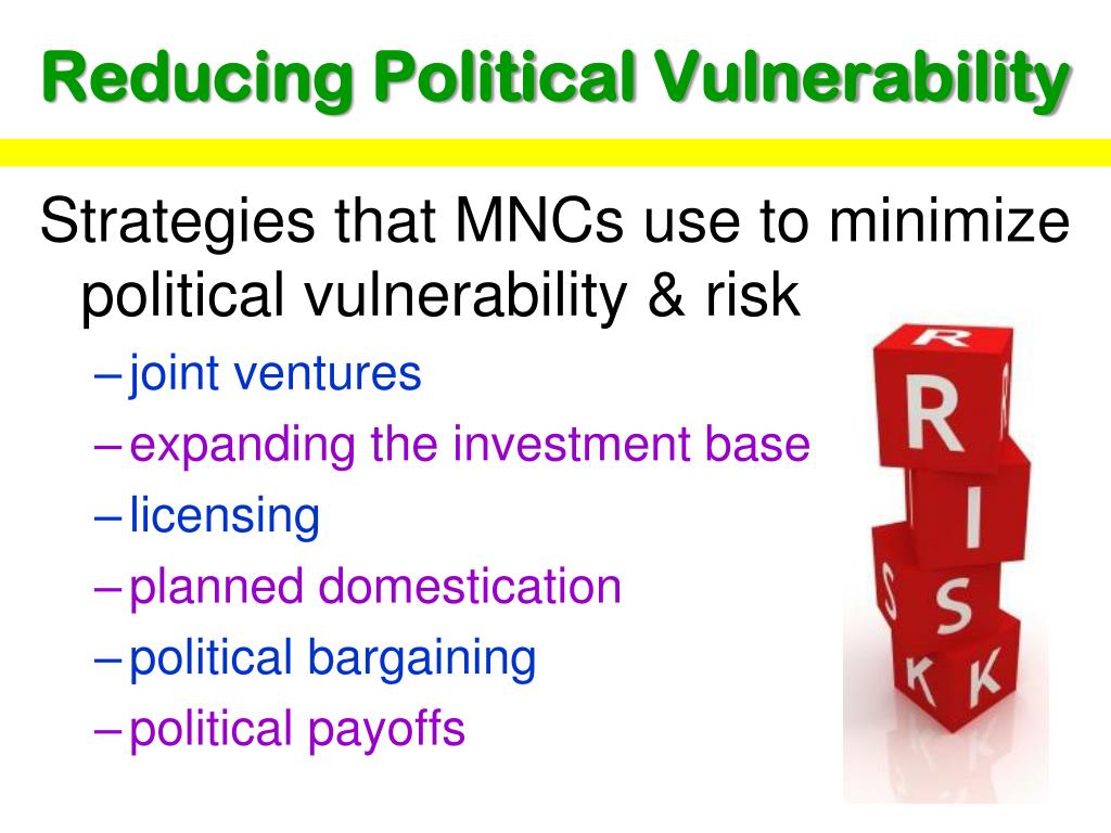 PPT - Global Marketing Management Global Political & Legal Environment ...