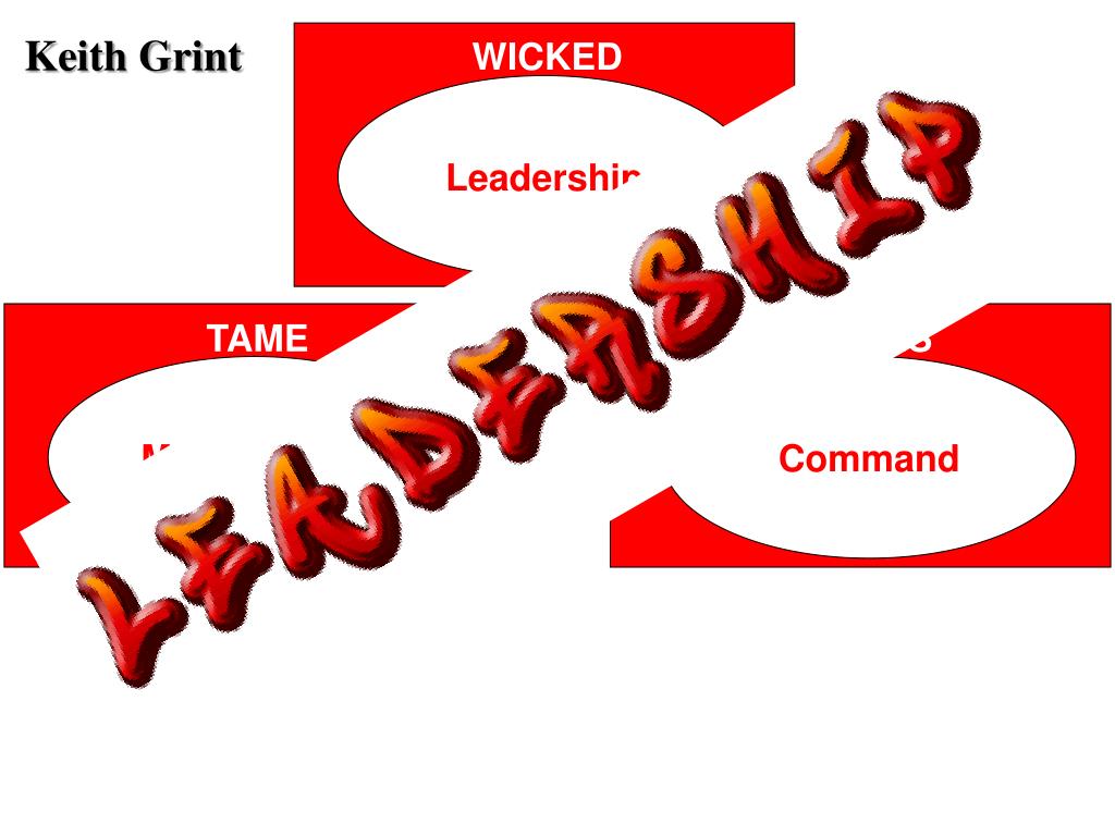 PPT - Leaders and leadership - the Good, the Bad and the Ugly ...