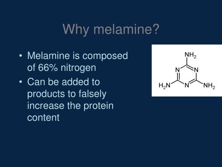 PPT - Melamine contamination: the short- and long-term impacts on ...