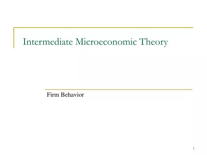 PPT - Intermediate Microeconomic Theory PowerPoint Presentation, free ... PPT - Intermediate Microeconomic Theory PowerPoint Presentation, free ...