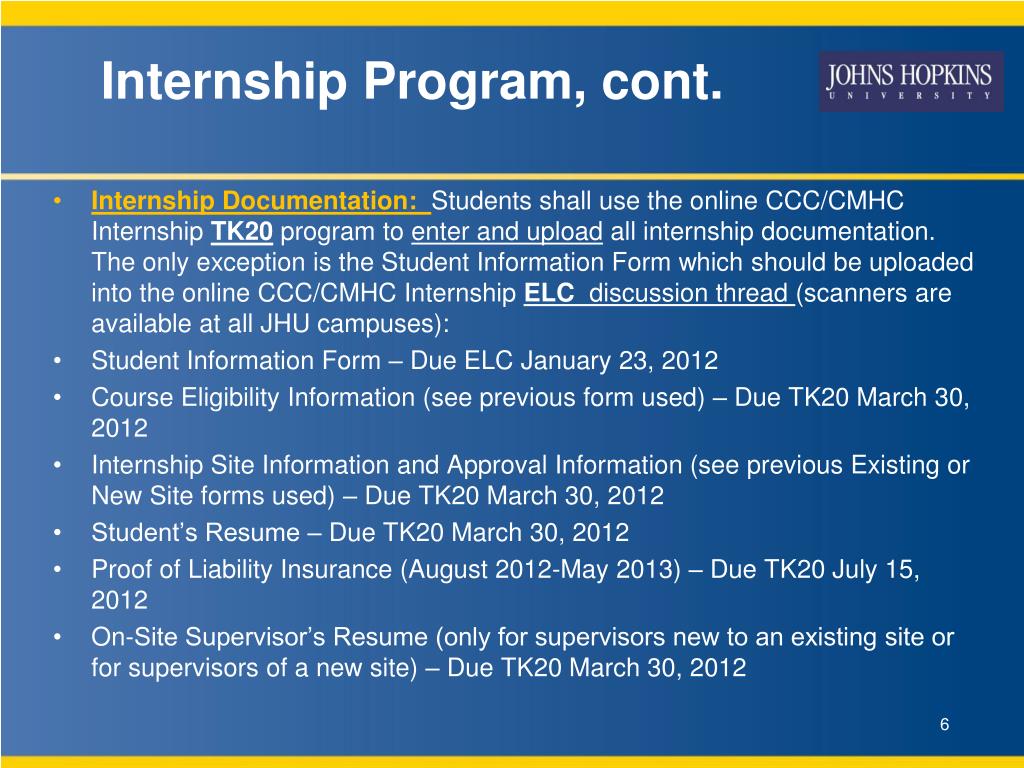 PPT - Clinical Mental Health Counseling Internship Orientation ...