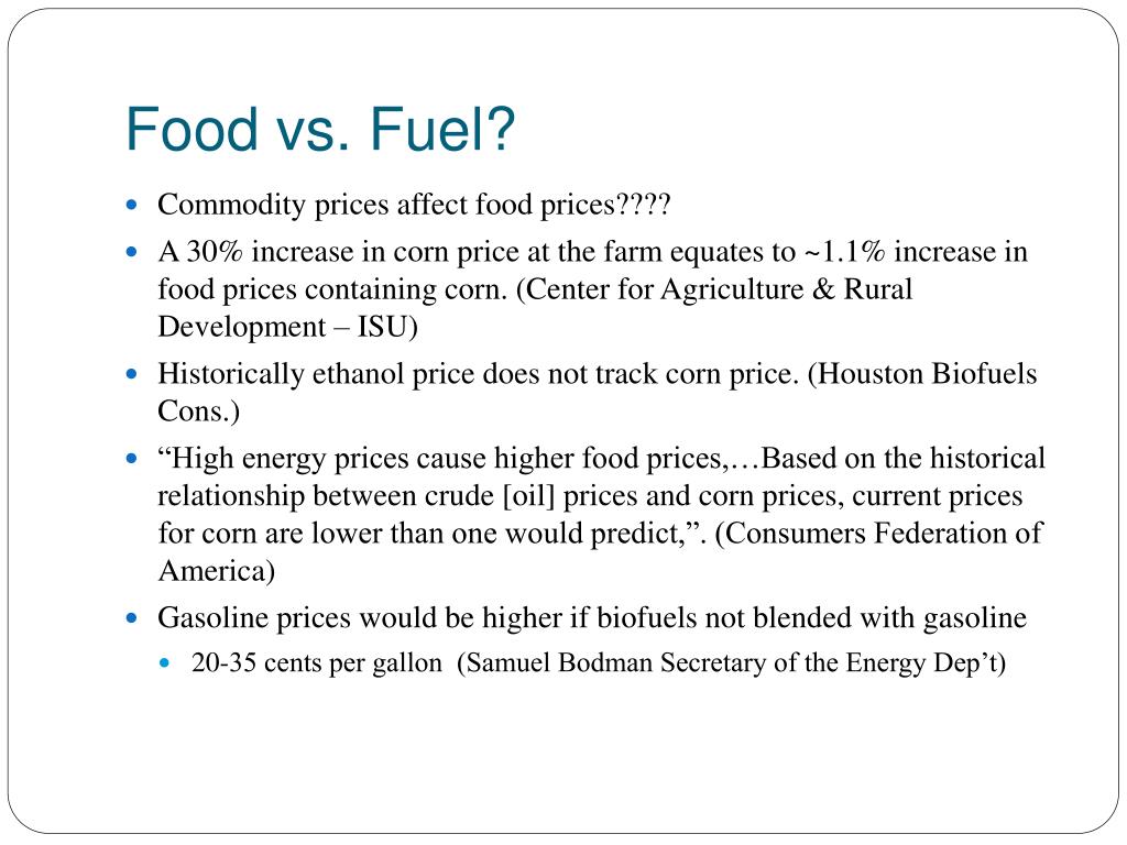 PPT - Confessions of an Agriculturist : a biofuel opportunity ...