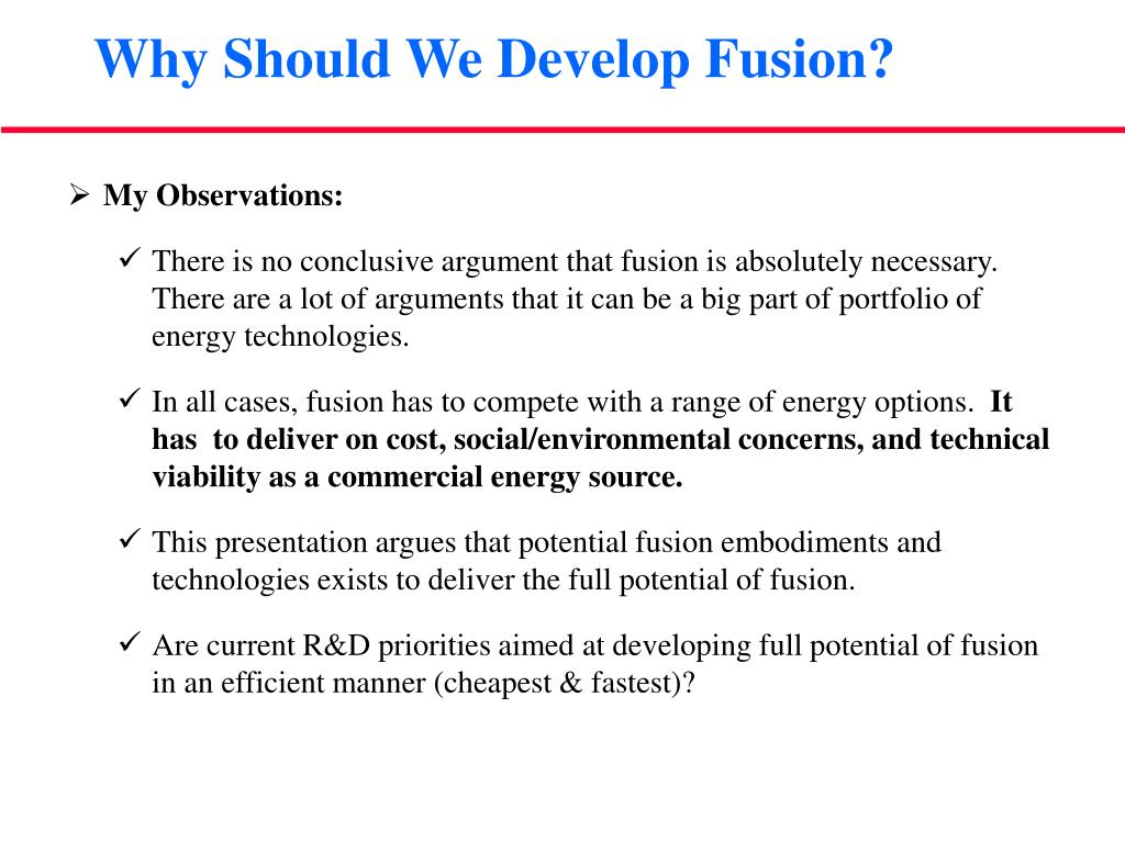 PPT - The Future Prospects of Fusion Power Plants PowerPoint ...