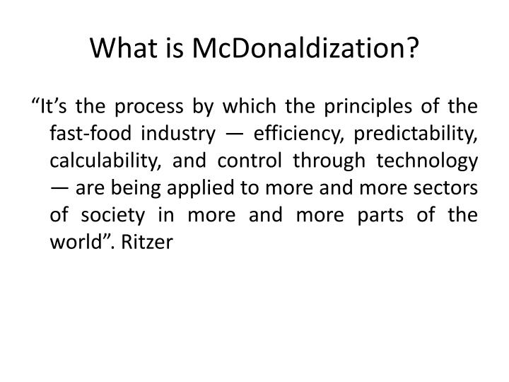 PPT - The Disenchanted Kingdom: George Ritzer on the Disappearance of ...