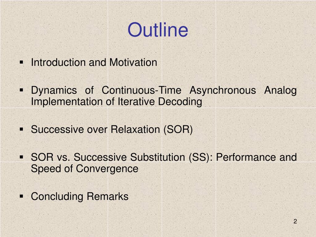 Ppt Comparison Between Continuous Time Asynchronous And Discrete Time Synchronous Iterative 6572