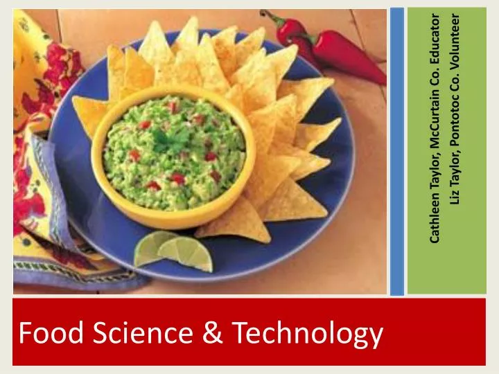 PPT - Food Science & Technology PowerPoint Presentation, free download ...
