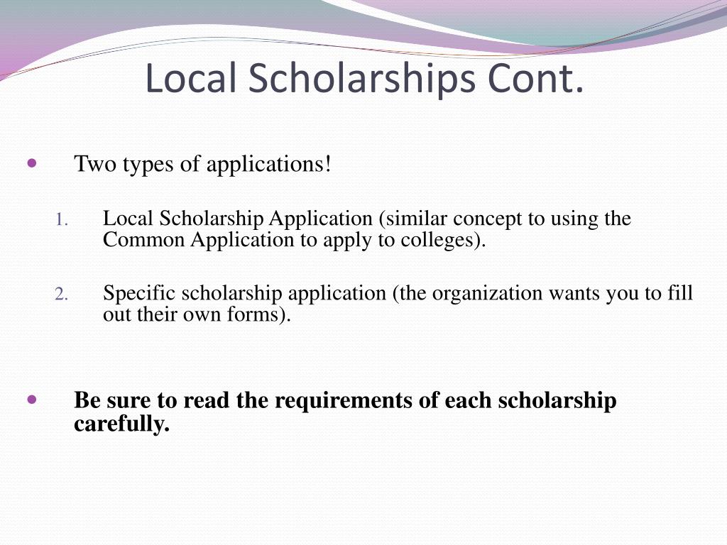 PPT - Financial Aid Night Scholarships PowerPoint Presentation, free ...