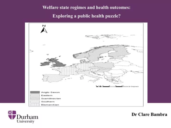 PPT - Welfare state regimes and health outcomes: Exploring a public ...