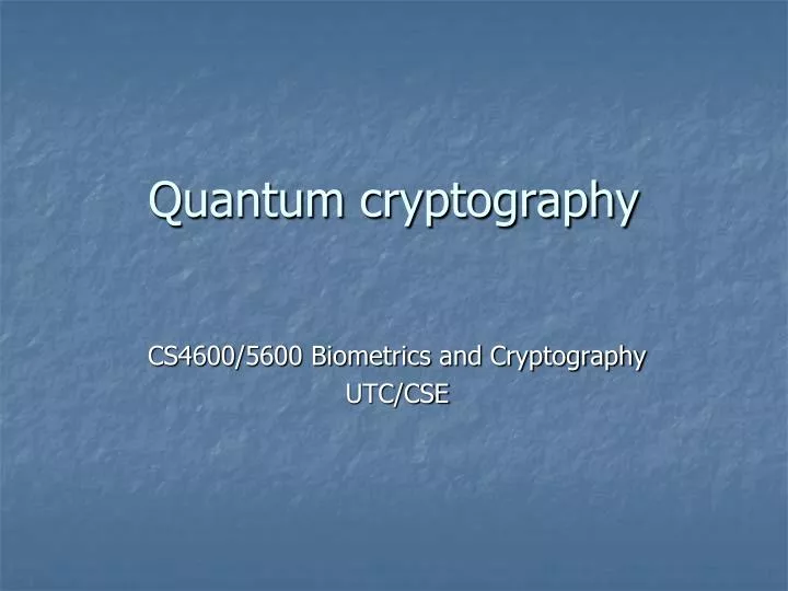 PPT - Quantum cryptography PowerPoint Presentation, free download - ID ... PPT - Quantum cryptography PowerPoint Presentation, free download - ID ...