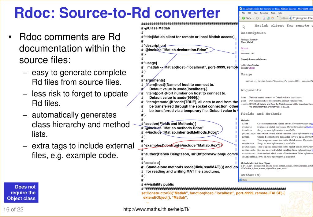 PPT - Henrik Bengtsson hb@maths.lth.se Mathematical Statistics, Centre ...