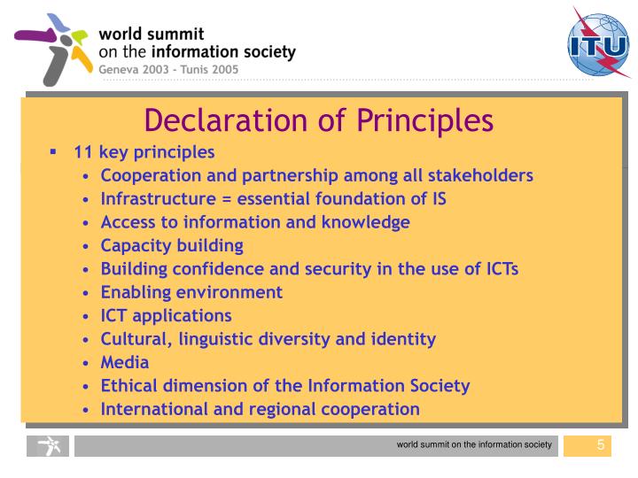 PPT - WSIS Follow-up Building the Information Society: a global ...
