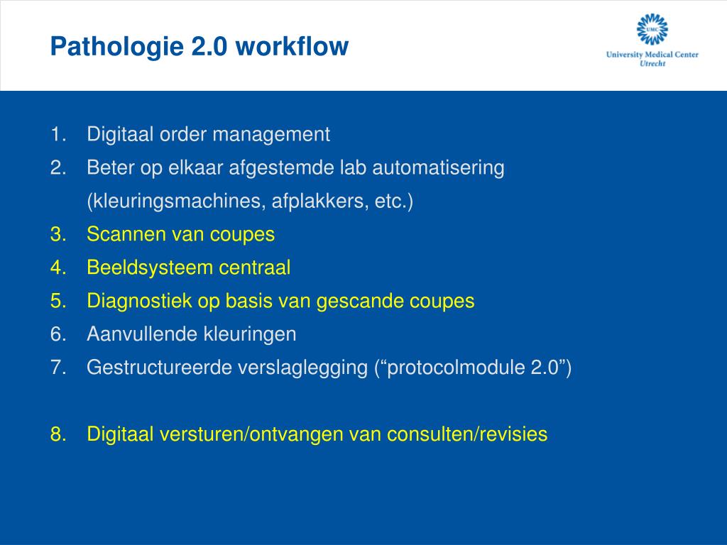 PPT - Pathologie 2.0 van analoog naar digitaal PowerPoint Presentation ...