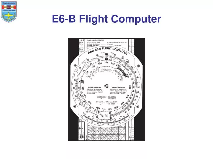 PPT - E6-B Flight Computer PowerPoint Presentation, free download - ID ...