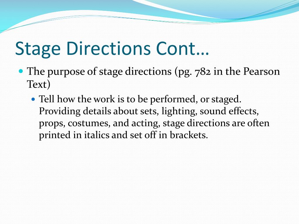 PPT - Romeo and Juliet Romeo and Benvolio : Stage Directions, Dialogue ...