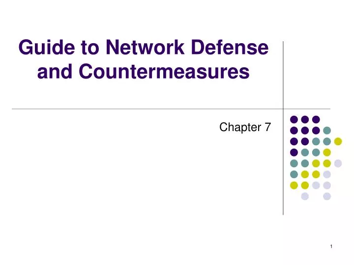 Ppt Guide To Network Defense And Countermeasures Powerpoint Presentation Id 1828613