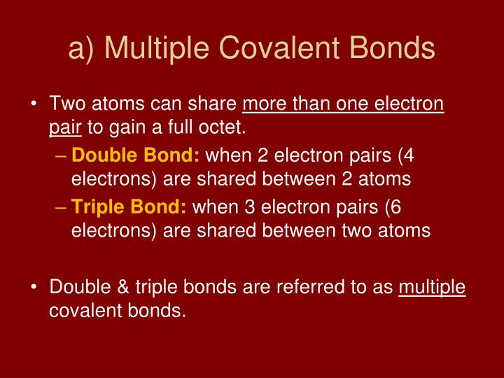PPT - Chapter 8 Covalent Bonding PowerPoint Presentation - ID:1828984