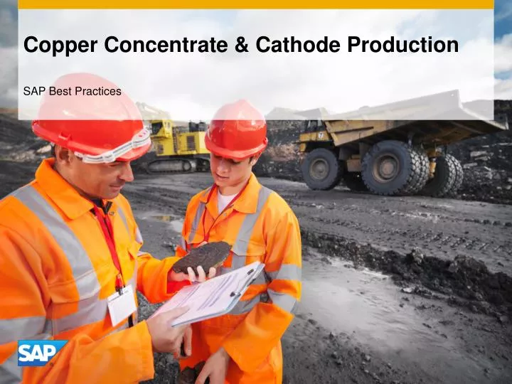PPT - Copper Concentrate & Cathode Production PowerPoint Presentation ...