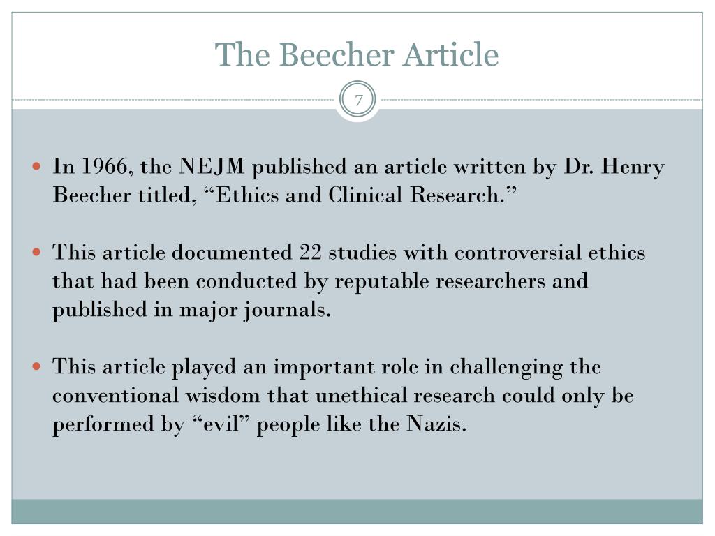 PPT - Protection of Human Subjects in Research PowerPoint Presentation ...
