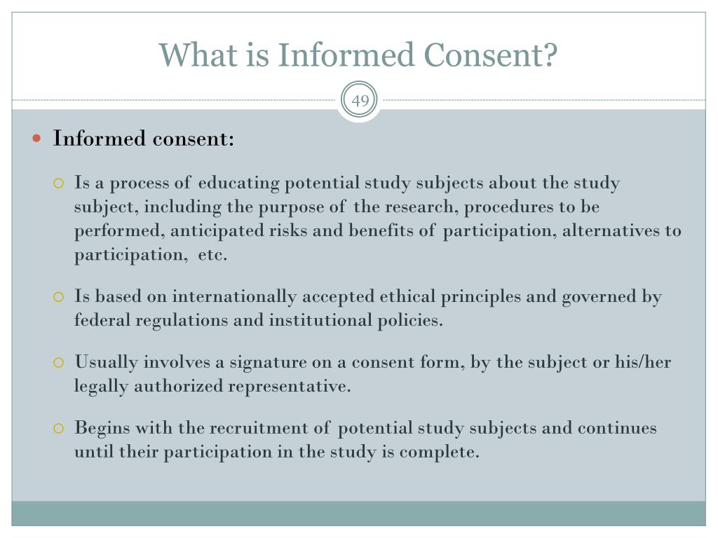 PPT - Protection of Human Subjects in Research PowerPoint Presentation ...