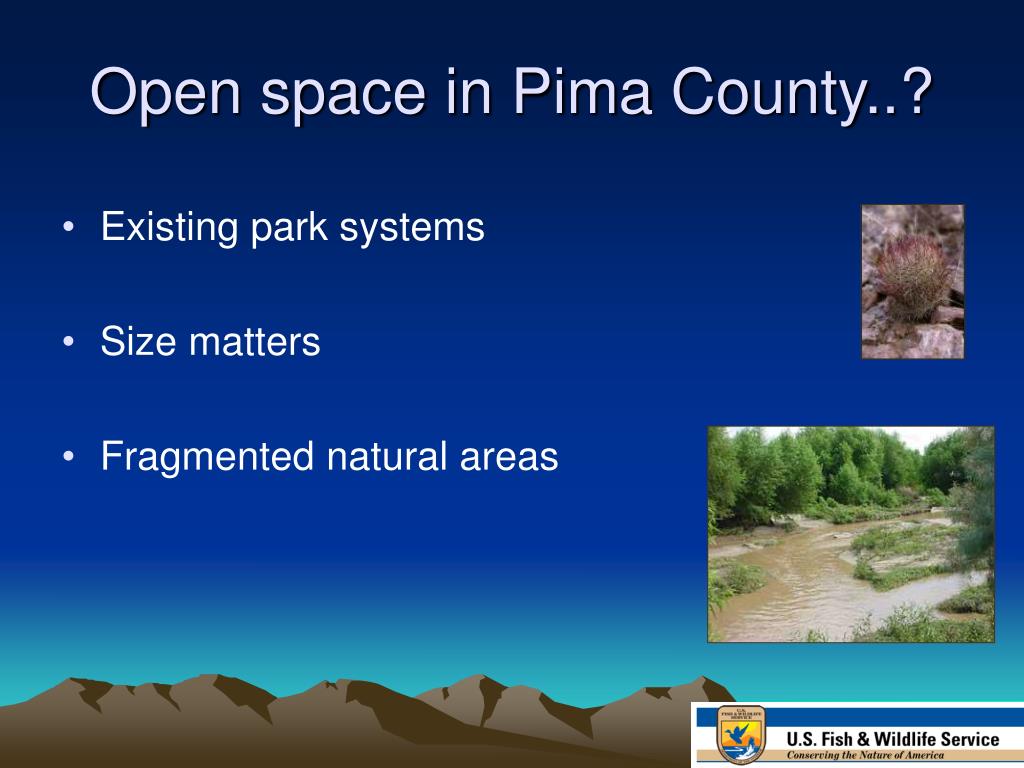 PPT - Habitat Conservation Planning in Pima County…? PowerPoint ...