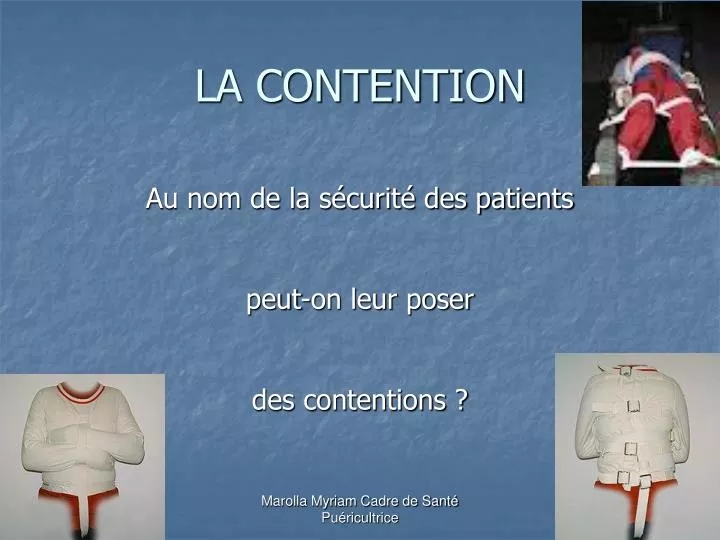 PPT - LA CONTENTION PowerPoint Presentation, free download - ID:1829481