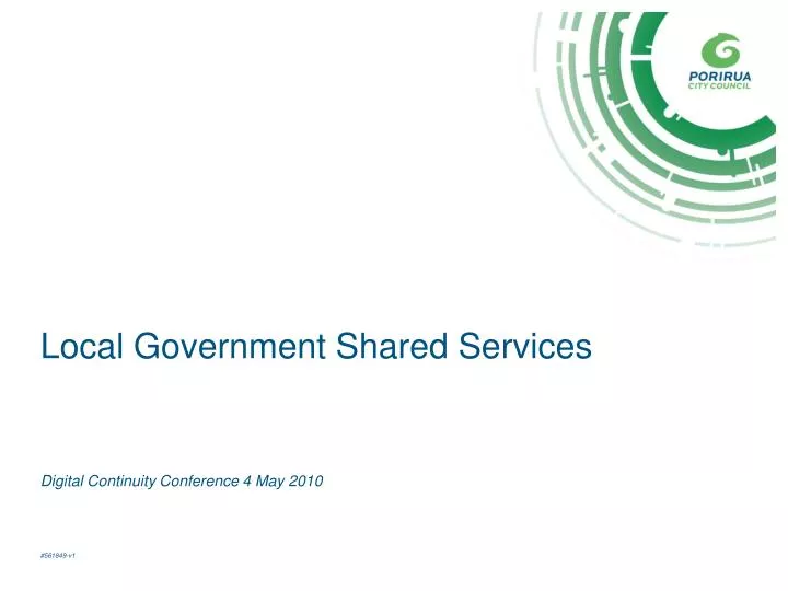 PPT - Local Government Shared Services PowerPoint Presentation, free ...