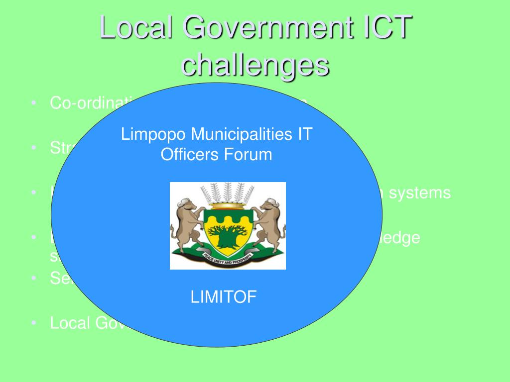 PPT - LIMPOPO MUNICIPAL INFORMATION TECHNOLOGY OFFICERS FORUM ( LIMITOF ...