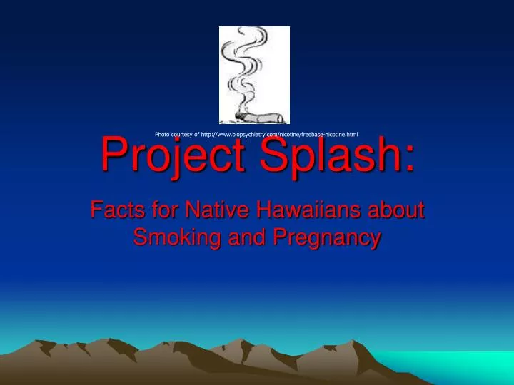 PPT - Project Splash: PowerPoint Presentation, free download - ID:1829833