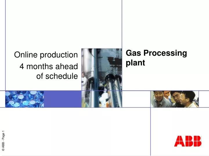 PPT - Gas Processing plant PowerPoint Presentation, free download - ID ...