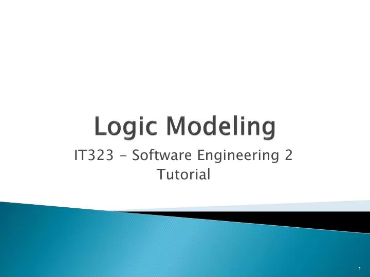 PPT - Logic Modeling PowerPoint Presentation, free download - ID:1830009