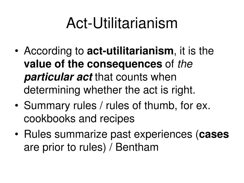 Ppt Utilitarianism Powerpoint Presentation Free Download Id 1830270