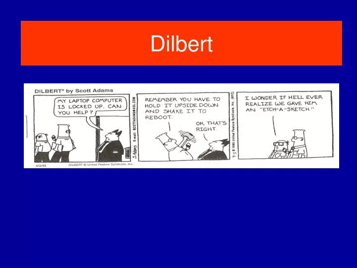 PPT - Dilbert PowerPoint Presentation, free download - ID:1830348