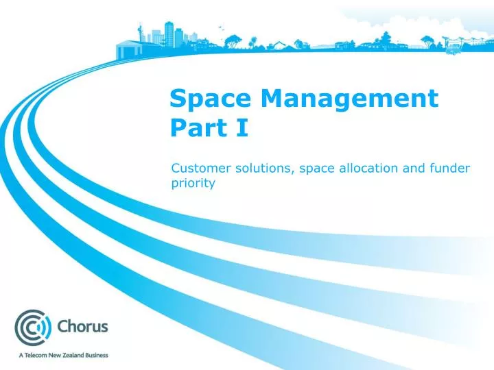 PPT - Space Management Part I PowerPoint Presentation, free download ...