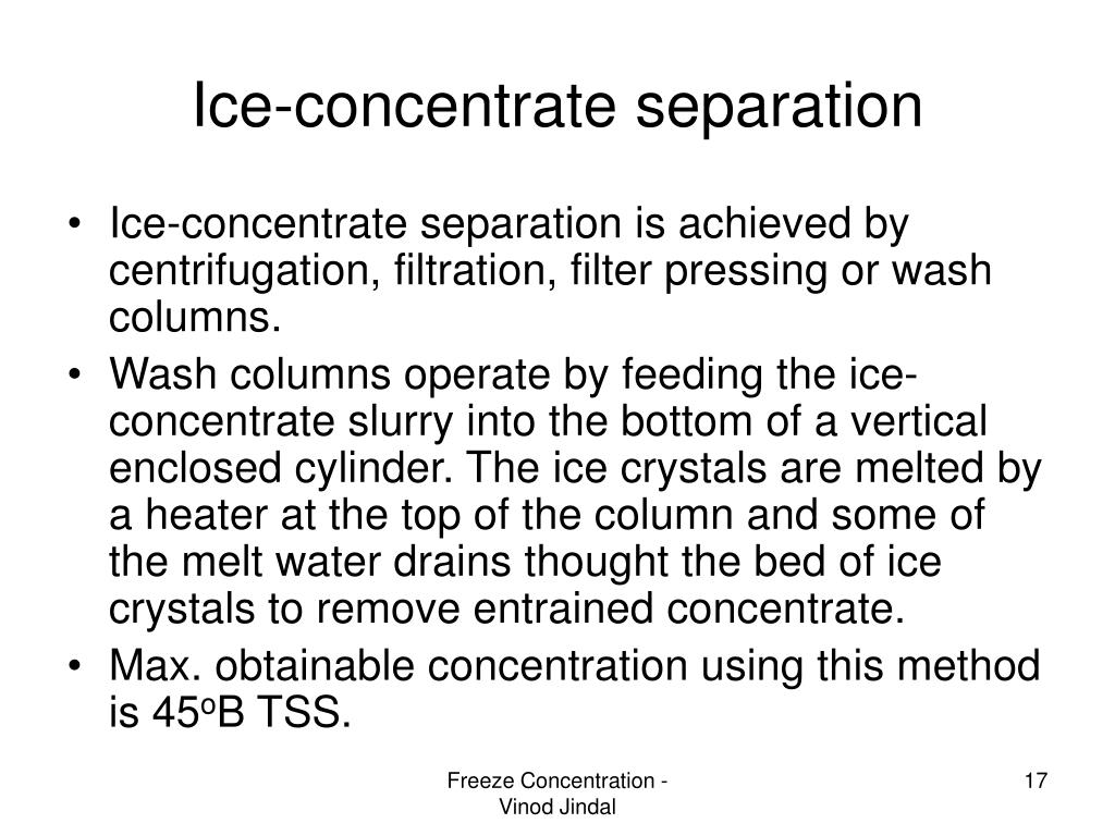 PPT - FST 151 FOOD FREEZING FOOD SCIENCE AND TECHNOLOGY 151 Special ...