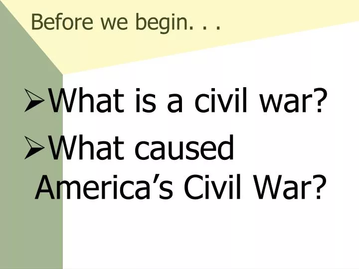 PPT - Before we begin. . . PowerPoint Presentation, free download - ID ...