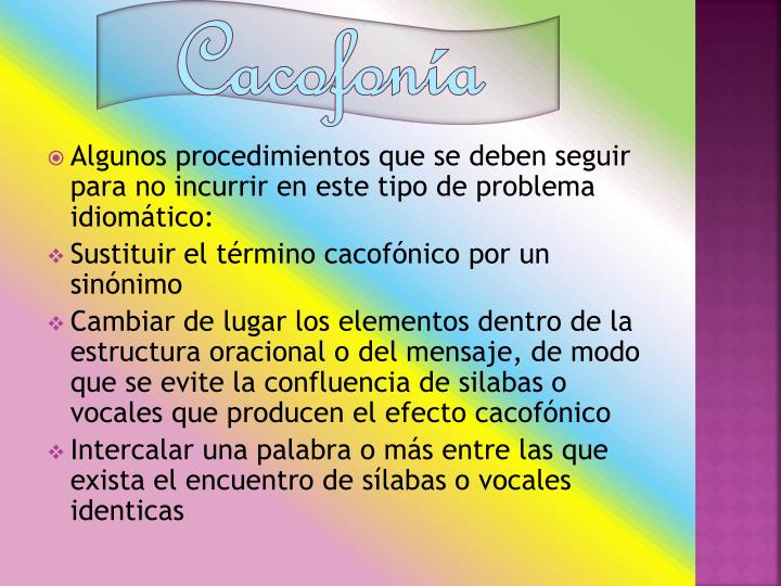PPT - ASIGNATURA: ESPAÑOL vicios de dicción PowerPoint Presentation ...