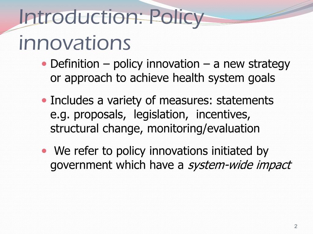 PPT - Policy innovations in tax funded and social insurance health ...