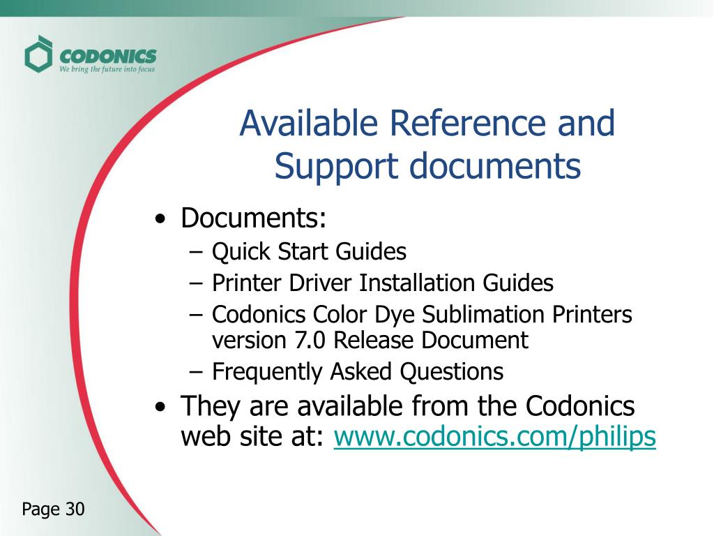 PPT - Philips Medical Systems Codonics Product Training Lex ...